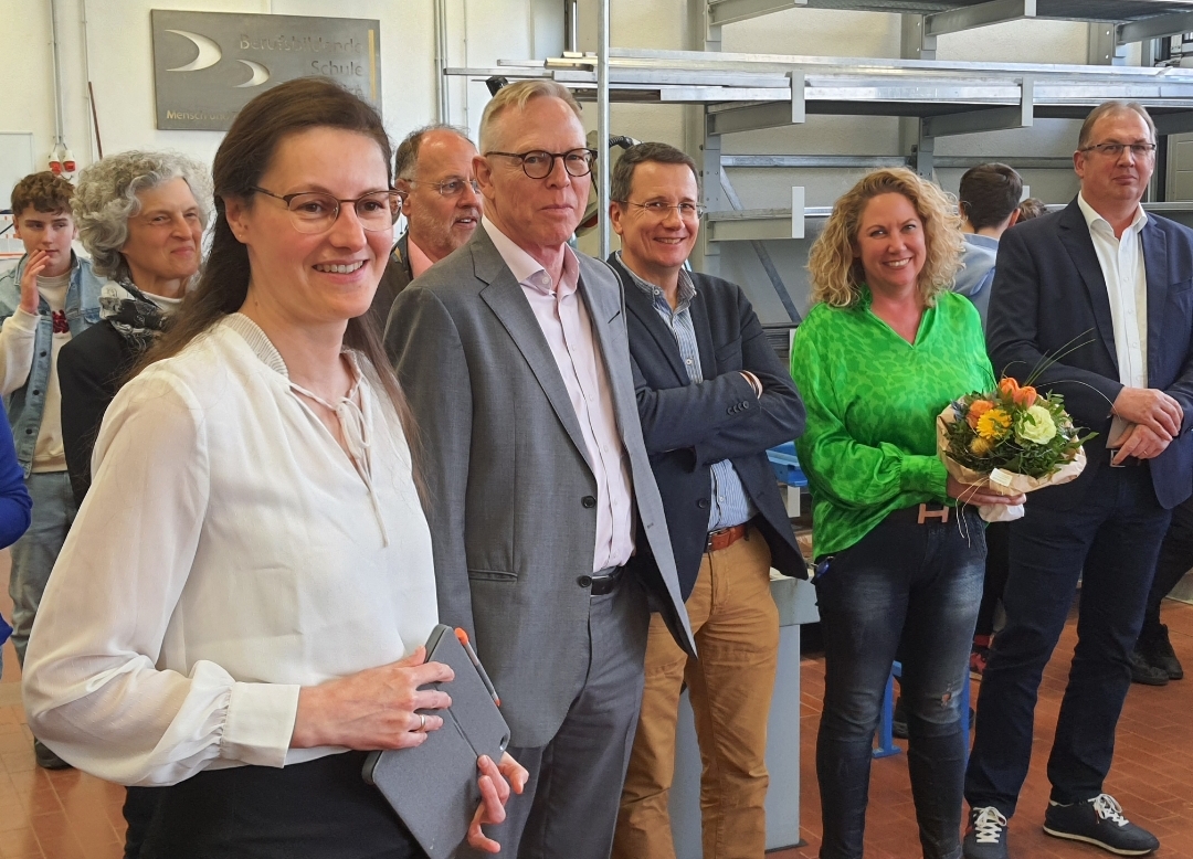 BBS Kirn: Offizielle Einweihung der neuen Metallwerkstatt